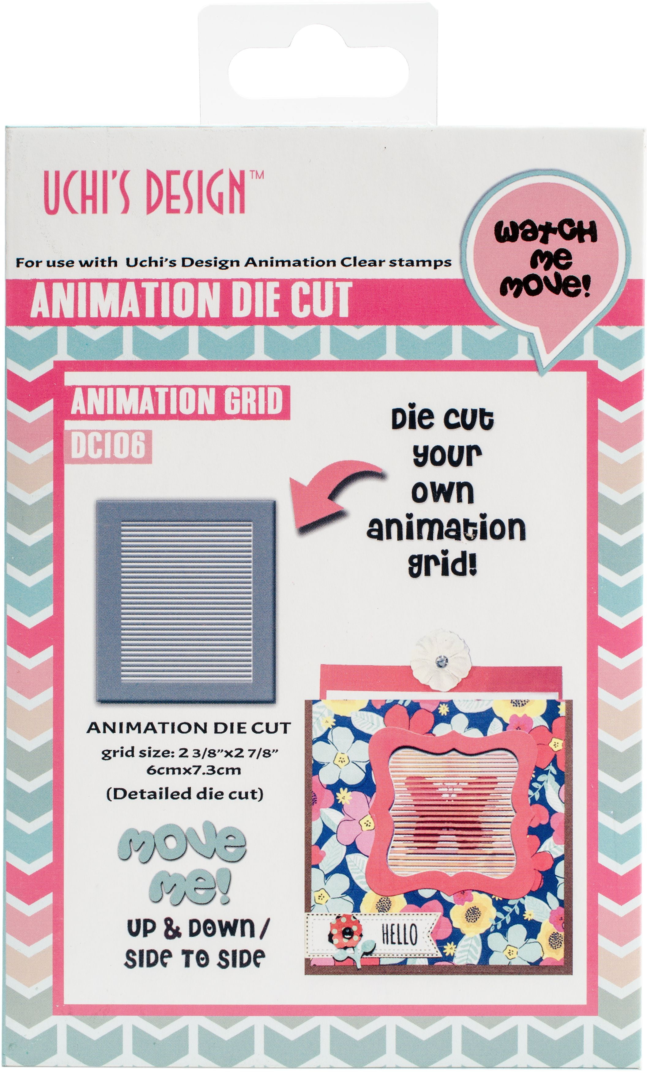 Uchi's Animation Die-Animation Grid 2.375"X2.875" - Walmart.com