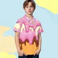 Childrens Tees Stand Collar Elastic Comfort Boys Clothing,Pink,5-6 ...