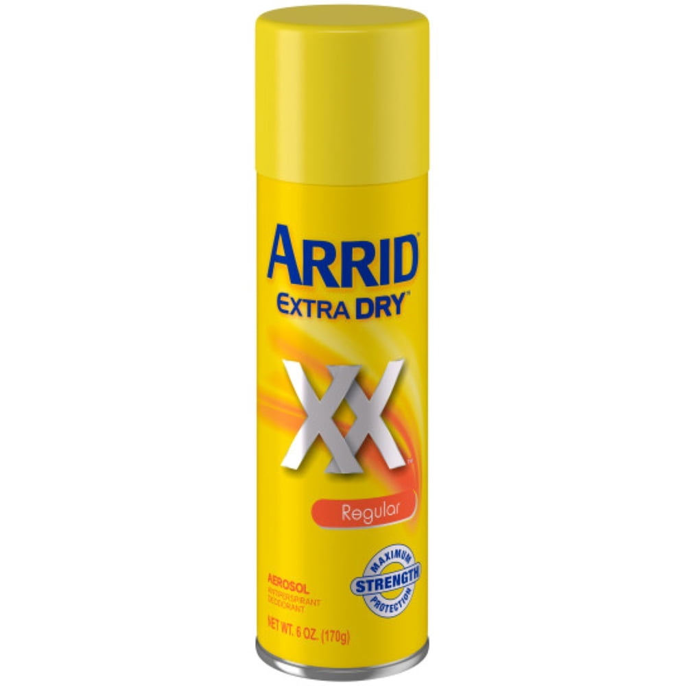 ARRID Extra Dry Anti-Perspirant Deodorant Spray Regular 6 oz (Pack of 6 ...
