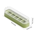 5 Lattice Press Type Plastic Ice Block Tray With Lid Effortless Release ...