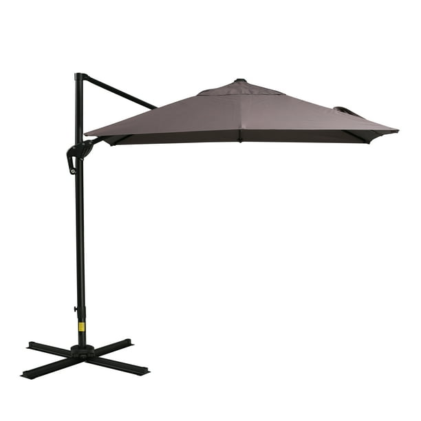 8 Ft Square Aluminum Cantilever Offset Patio Umbrella - Patio Ideas