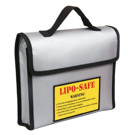 Portable Fireproof Explosionproof Lipo Battery Safe Bag Handheld Heat ...