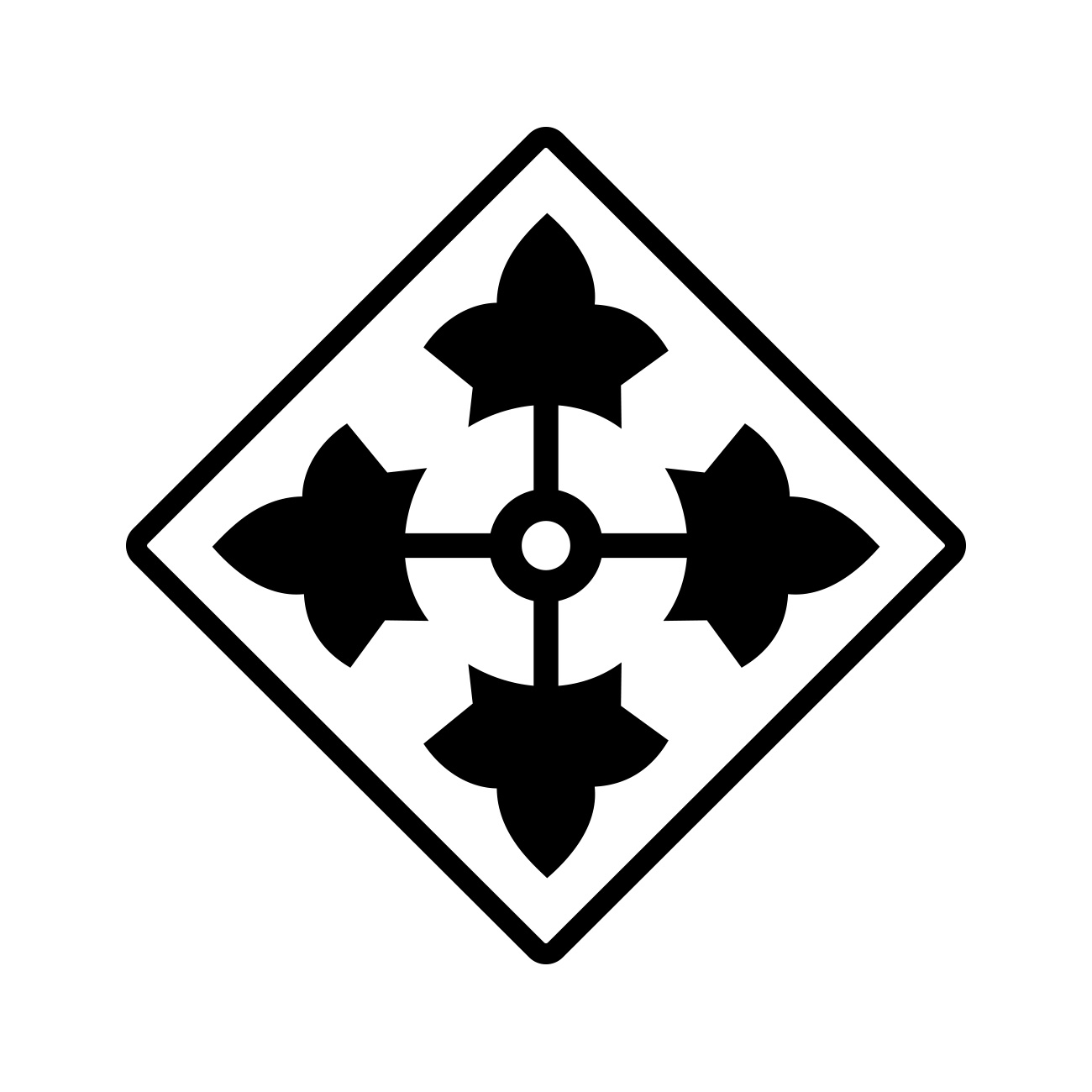 4th ID Infantry Division Sticker Decal Die Cut - Self Adhesive Vinyl ...