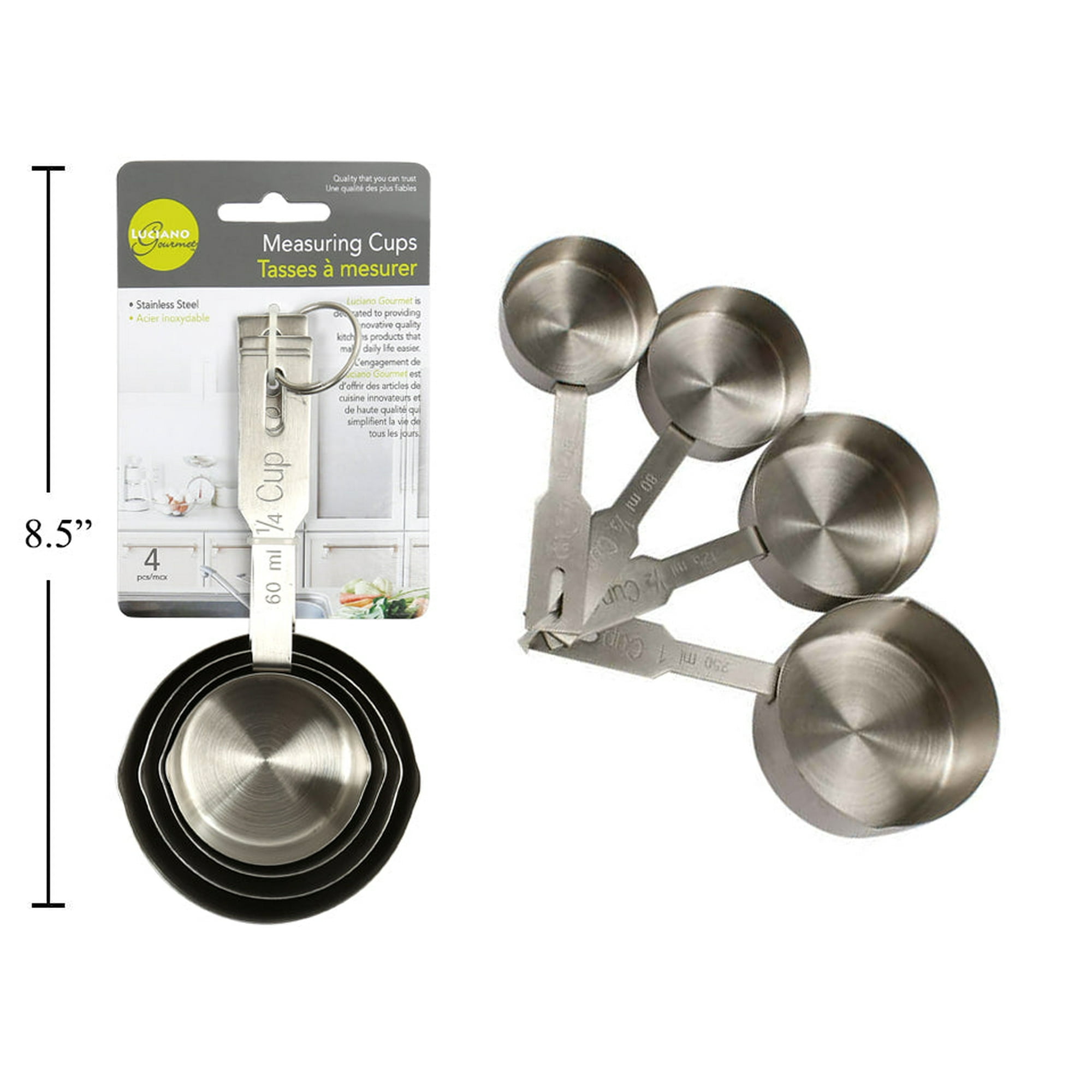 Click here for The Cuisinet L. Gourmet 4-Pc Stainless Steel Measu... prices