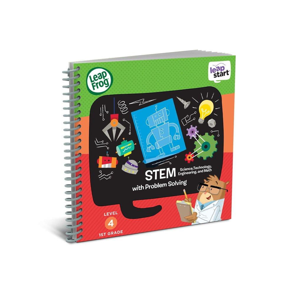 LeapFrog LeapStart 1st Grade Activity Book STEM Science Technology LeapFrog LeapStart 1st Grade Activity Book STEM Science Technology