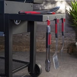 Expert Grill Stainless Steel Soft Grip BBQ Grill Tool Set, 10 Pieces ...