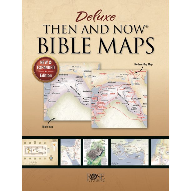 Deluxe Then And Now Bible Maps (New & Expanded)-Softcover - Walmart.com