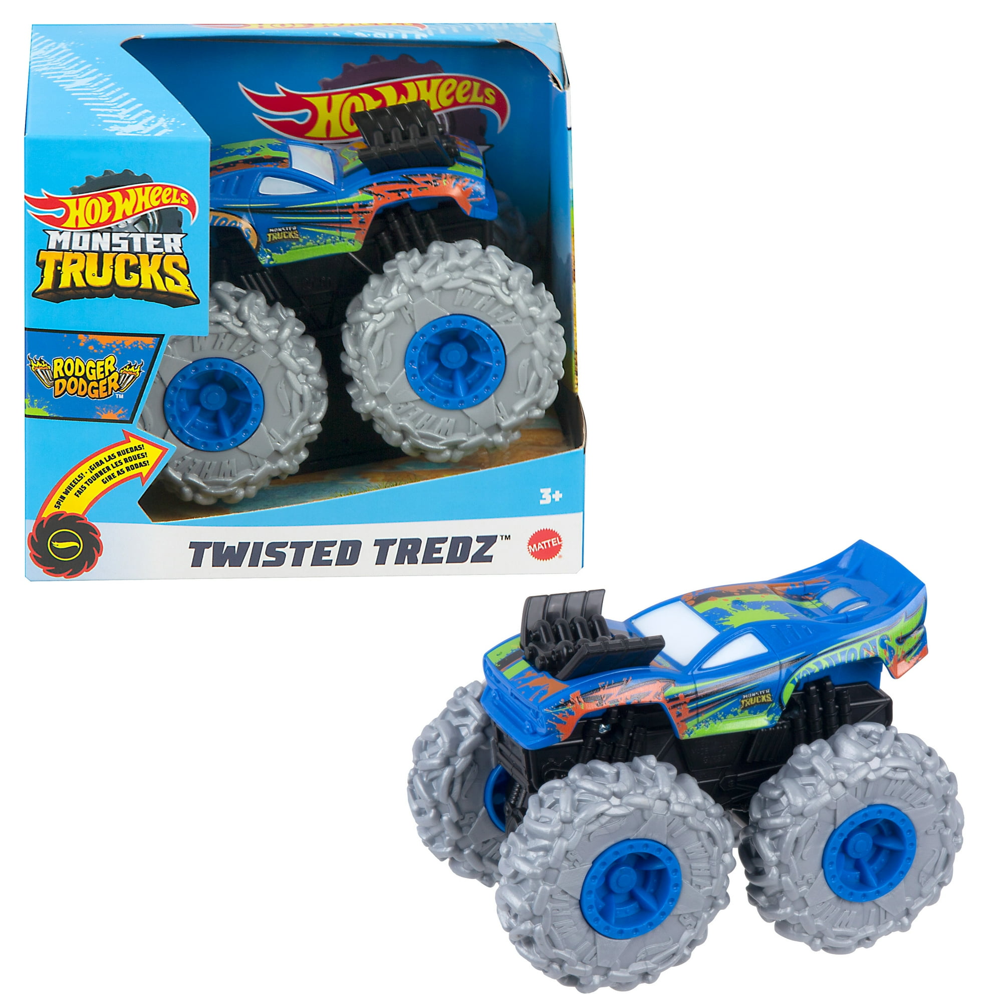 Click here for Hot Wheels Monster Trucks Twisted Tredz Rodger Dod... prices
