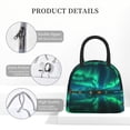 Balery Northern Lights Pattern Lunch Bag Women, Lunch Box, Lunch Bag ...