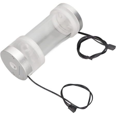 200ML Computer Water Cooling Reservoir, 160mm G1/4 Cylindrical Water ...