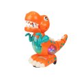 Dinosaur Toy Car with Lights & Music - Interactive Walking Dino Model ...