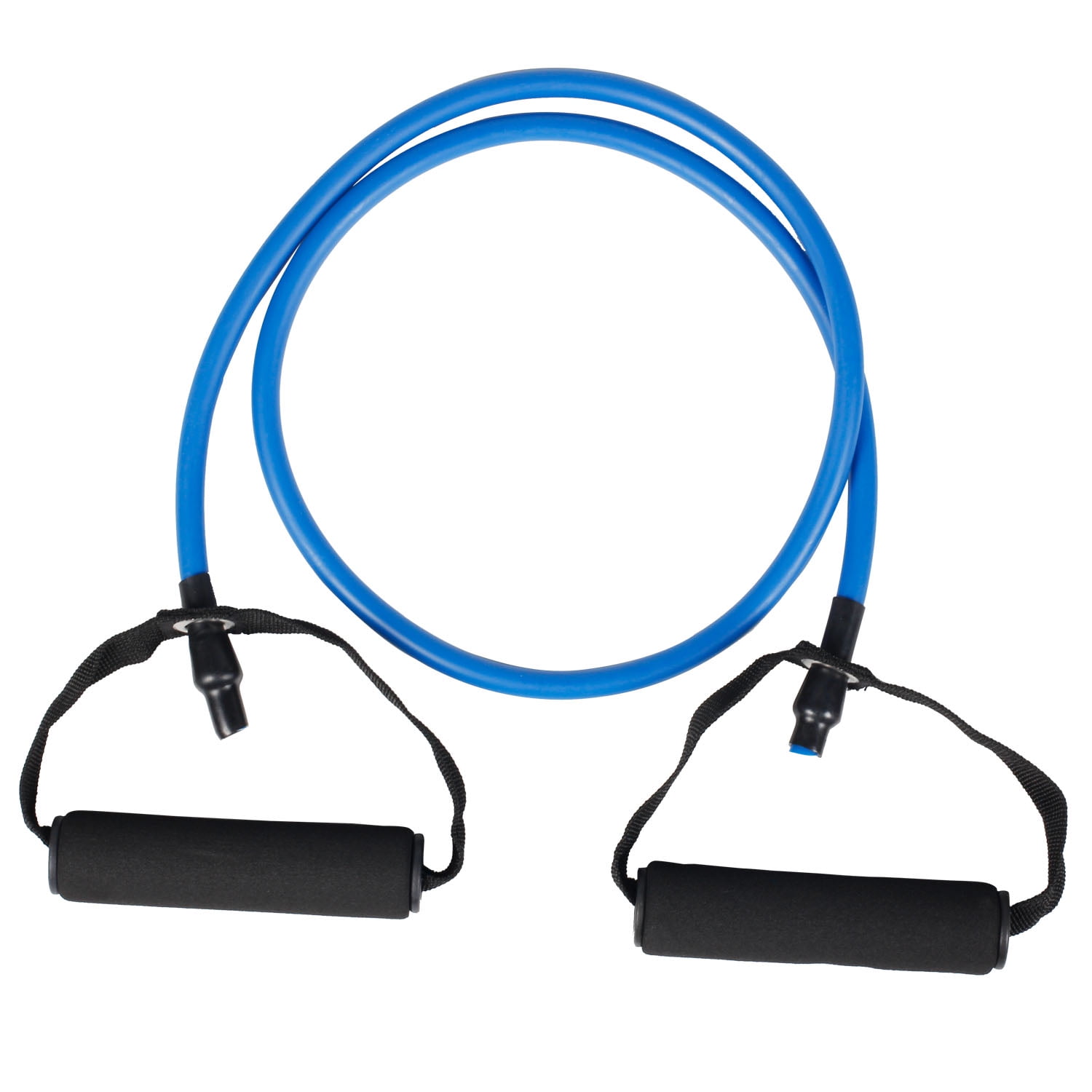 CBD Resistance Cord Tube with Cushion Foam Handles and Fitness Guide ...