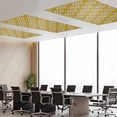 3 Pack Brown Slate Diamonds Fluorescent Light Covers for Ceiling Lights ...