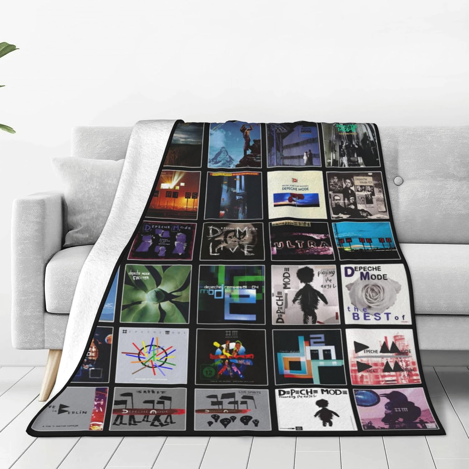 Click here for Stfgdruh Depeche Rock Band Mode Fleece Throw Blank... prices