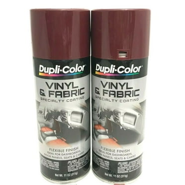 Dupli-Color HVP110-6 PK Vinyl and Fabric Coating Spray Paint - Burgundy ...