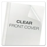 Oxford, OXF58804, Premium Clear Front Report Covers, 25 / Box, White ...