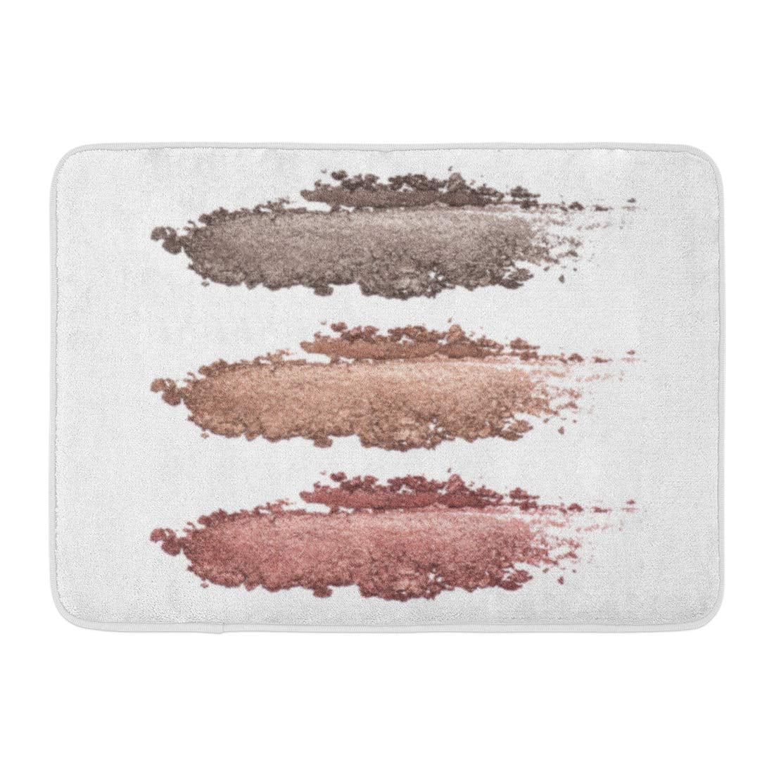 GODPOK Bright Beige Beauty of Eyeshadow White Crushed Brown Metallic ...