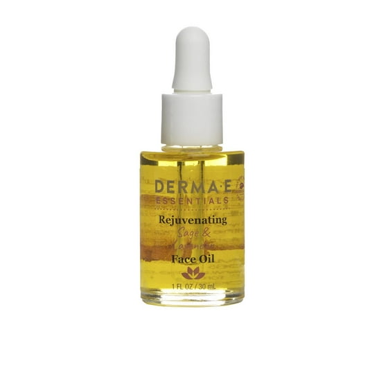 DERMA E - Derma E Rejuvenating Sage & Lavender Face Oil, 1 Fl Oz ...