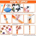 24PCS Dirt Bike DIY Bubble Wands Party Favors 96PCS Stickers for Goodie ...