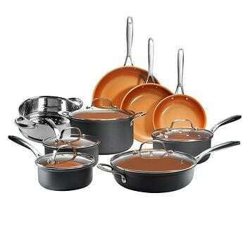 Gotham Steel Pro Cookware Set, 14-piece - Walmart.ca