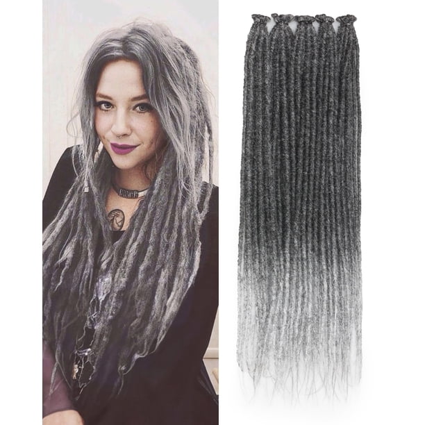 Extensiones de rastas de un solo extremo de 24 pulgadas para mujeres (0 ...