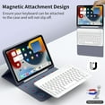 RREGER-Keyboard Case for iPad (A16) 11th Gen 11 inch 2025 & iPad 10th ...