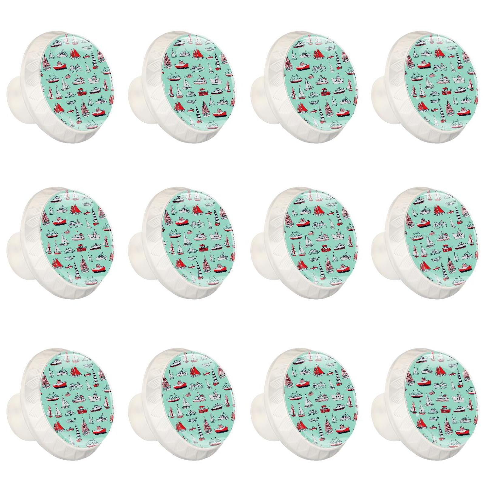 12 Pcs Water Transport Knobs for Kitchen Cabinet Cupboard Dresser ...