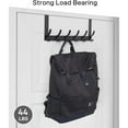 Optish Over The Door Hooks, Space-Saving Coat and Towel Rack with 12 ...