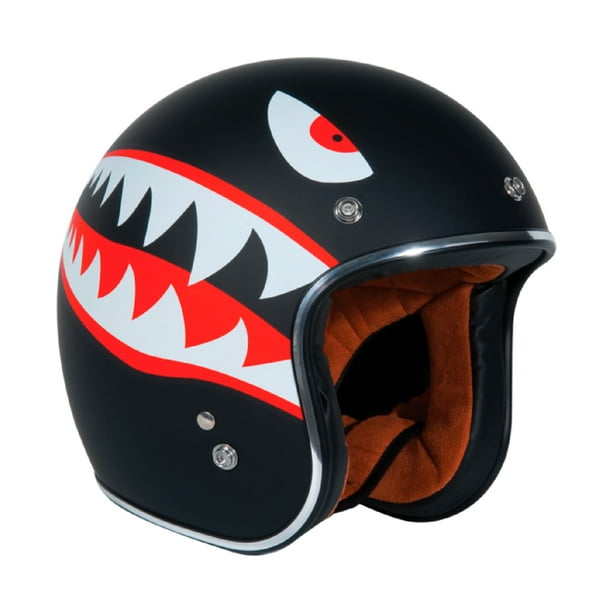 CASCO TORC T50 NEGRO FLYING TIGER S 3/4 TORC T50 3/4 | Walmart en línea