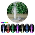 USB Powered 7 Colors Changing Fiber Optic Christmas Tree Xmas LED Light with a Star on Top ...