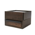 Umbra Mini Stowit Jewelry Box Accessory Organizer Unisex Black/Walnut ...