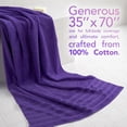 35x70 Jumbo Large Bath Towel, 600 GSM 100% Cotton Turkish Bath Sheet ...