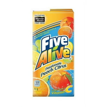 Healthy Five Alive Citrus Juice, 1 Litre/33.8 fl.oz., Imported from ...