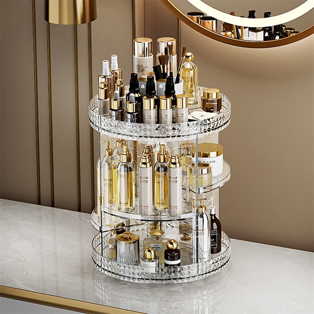 Storage case, rotatable cosmetic storage rack, skin care product ...