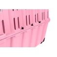 Mammoth Guardian Strong and Durable 36 inch Plastic Dog Kennel, Pink ...