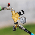 RV Water Pressure Regulator, Adjustable Handle Brass Water Pressure ...