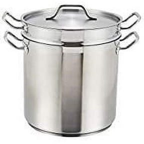 Winco SSDB-12 12 Qt. Master Cook Double Boiler W/ Cover, Stainless ...