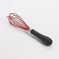 11-Inch Red Silicone Balloon Whisk Kitchen Cooking Baking Hand Mixer ...
