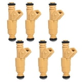 6Pcs Fuel Injectors 4 Holes for 1989-1998 Jeep Cherokee / 1993-1998 ...