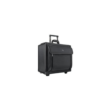 STEBCO Rolling Catalog Case, 21 3/4 x 15 1/2 x 9 3/4, Black ...