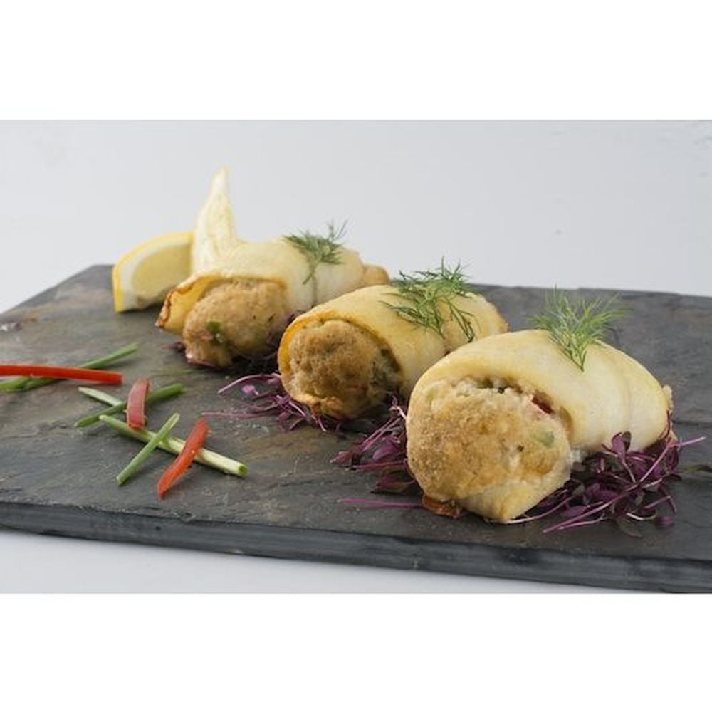 Miss Sallys Seafood: Raw Unbreaded Flounder Roll with Crabmeat Stuffing ...
