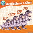 Real Planet 27" Purple T Rex Realistic Stuffed Animal, Tyrannosaurus ...