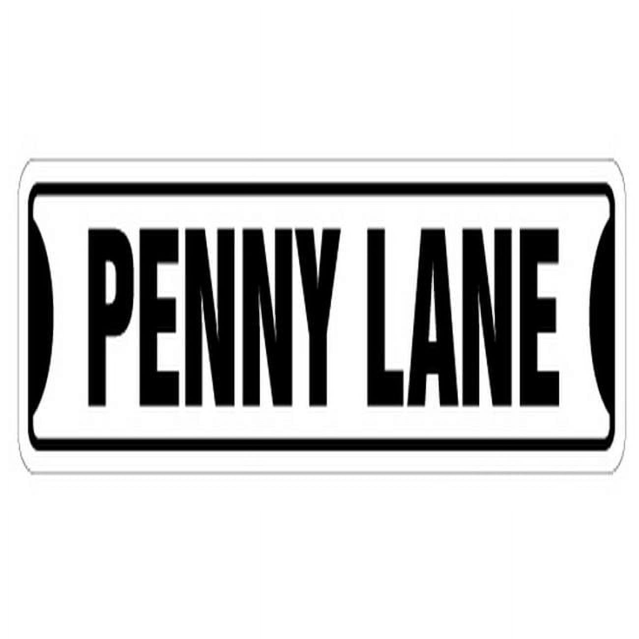 Click here for Signmission Ss-Penny Lane 4 X 18 In. Street Sign -... prices