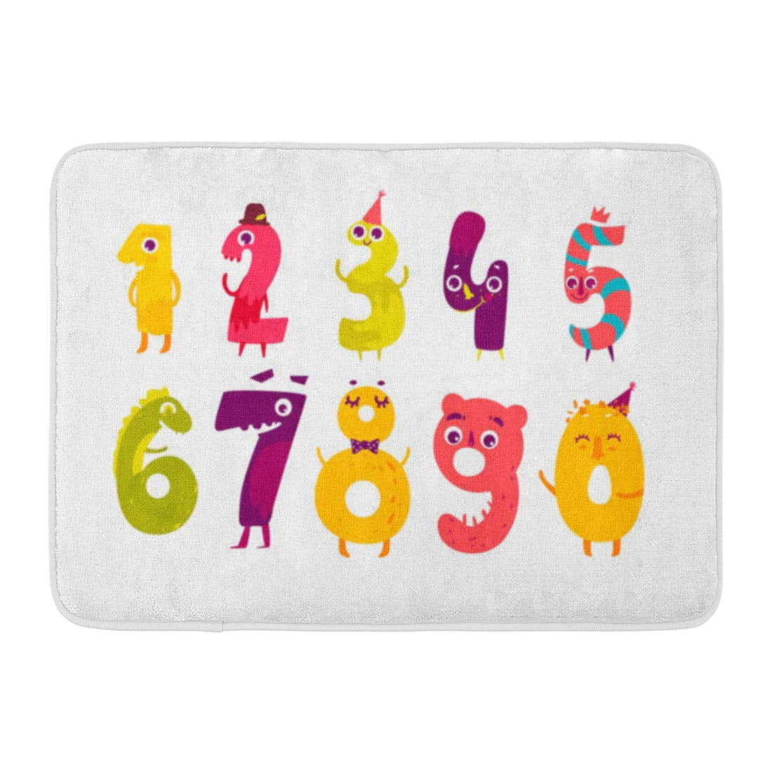 GODPOK Cute Number Characters Zero One Two Three Four Five Six Seven ...