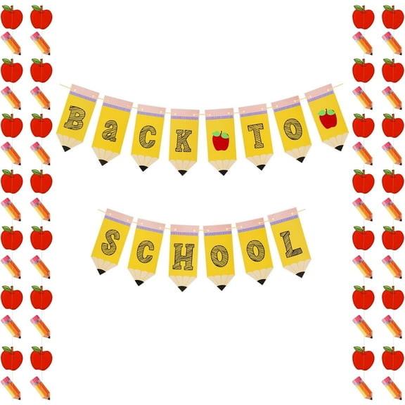 Welcome Banner for First Day of School Classroom Decorations Garland ...