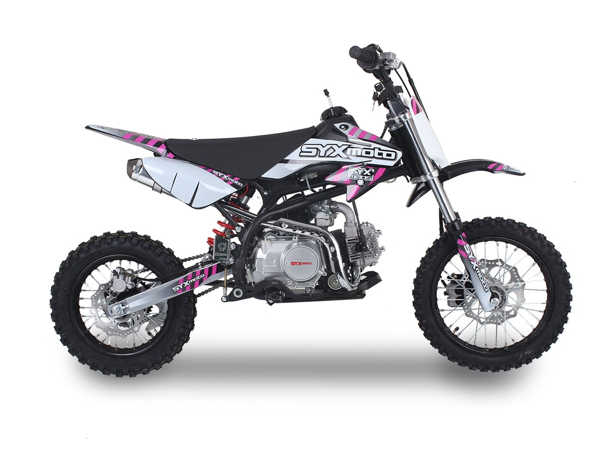 SYX MOTO Roost 125cc 4-Stroke Gas Powered Pit Bike, Electric Start ...