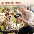 Adjustable Dog Sun Hat with Ear Holes – Breathable Lightweight Bucket ...