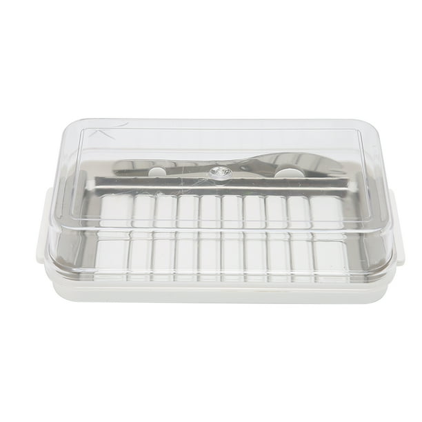 Stainless Steel Butter Cutter Box Cheese Storage，Container with ...