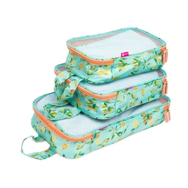 The Home Edit Expandable Travel 3 Piece Packing Cubes, Lavender ...