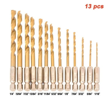 WEN 15-Piece Titanium-Coated Drill Bit Set - Walmart.com